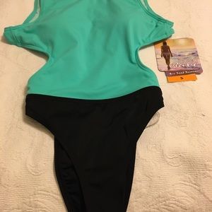 Coco Rave | Swim | New One Piece Swimsuit Aquablack | Poshmark